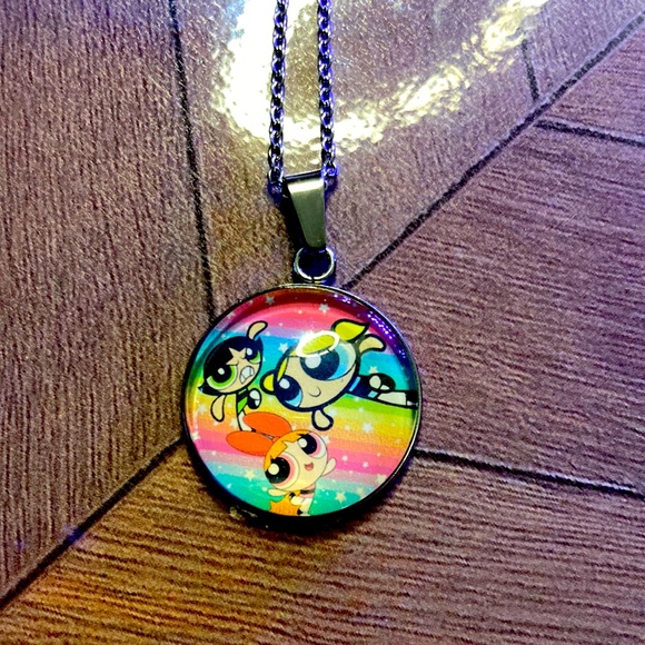 Jewelry | Custom Made Powerpuff Girls Necklace | Poshmark
